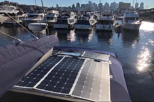 High Performance Marine Solar Panels | Custom Marine Products