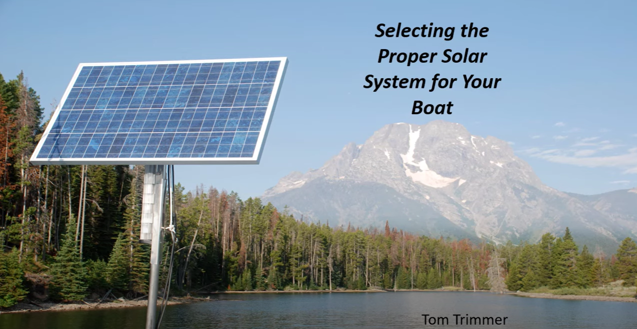 Solar System Design and Installation | Custom Marine Products