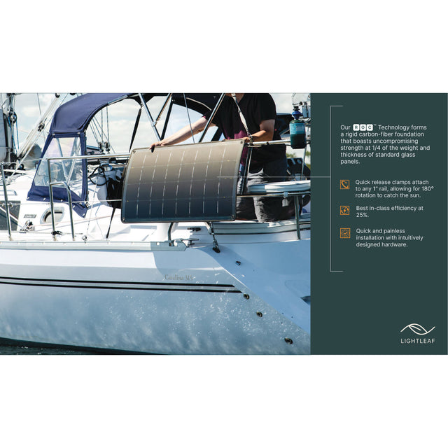 LightLeaf Solar Panels | Custom Marine Products