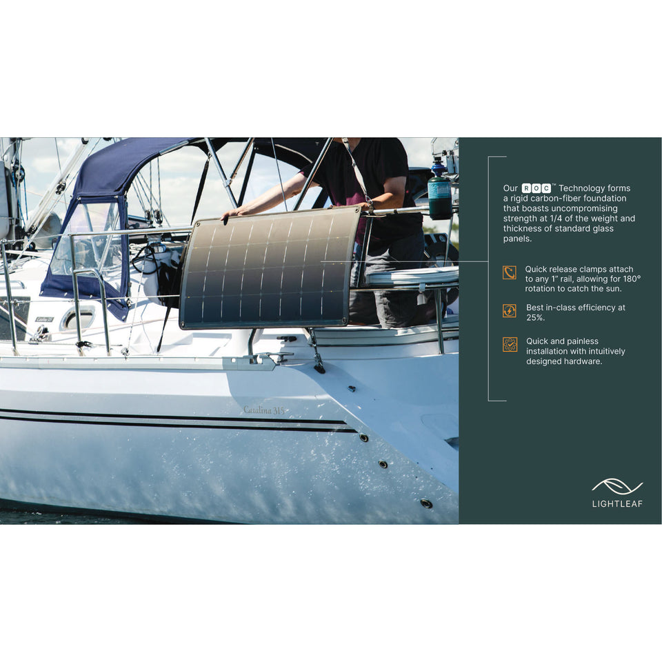 LightLeaf Solar Panels | Custom Marine Products